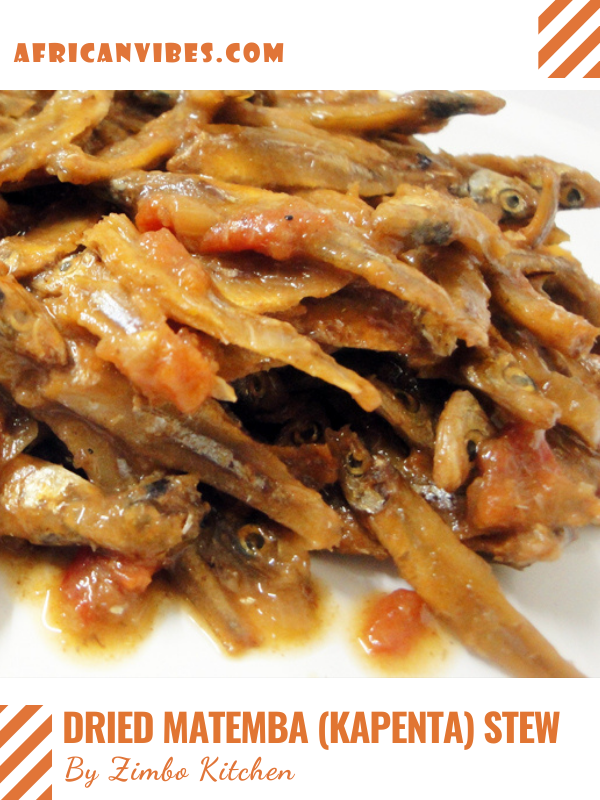 Dried Matemba (Kapenta) Stew By Zimbo Kitchen Dried Matemba (Kapenta) Stew By Zimbo Kitchen